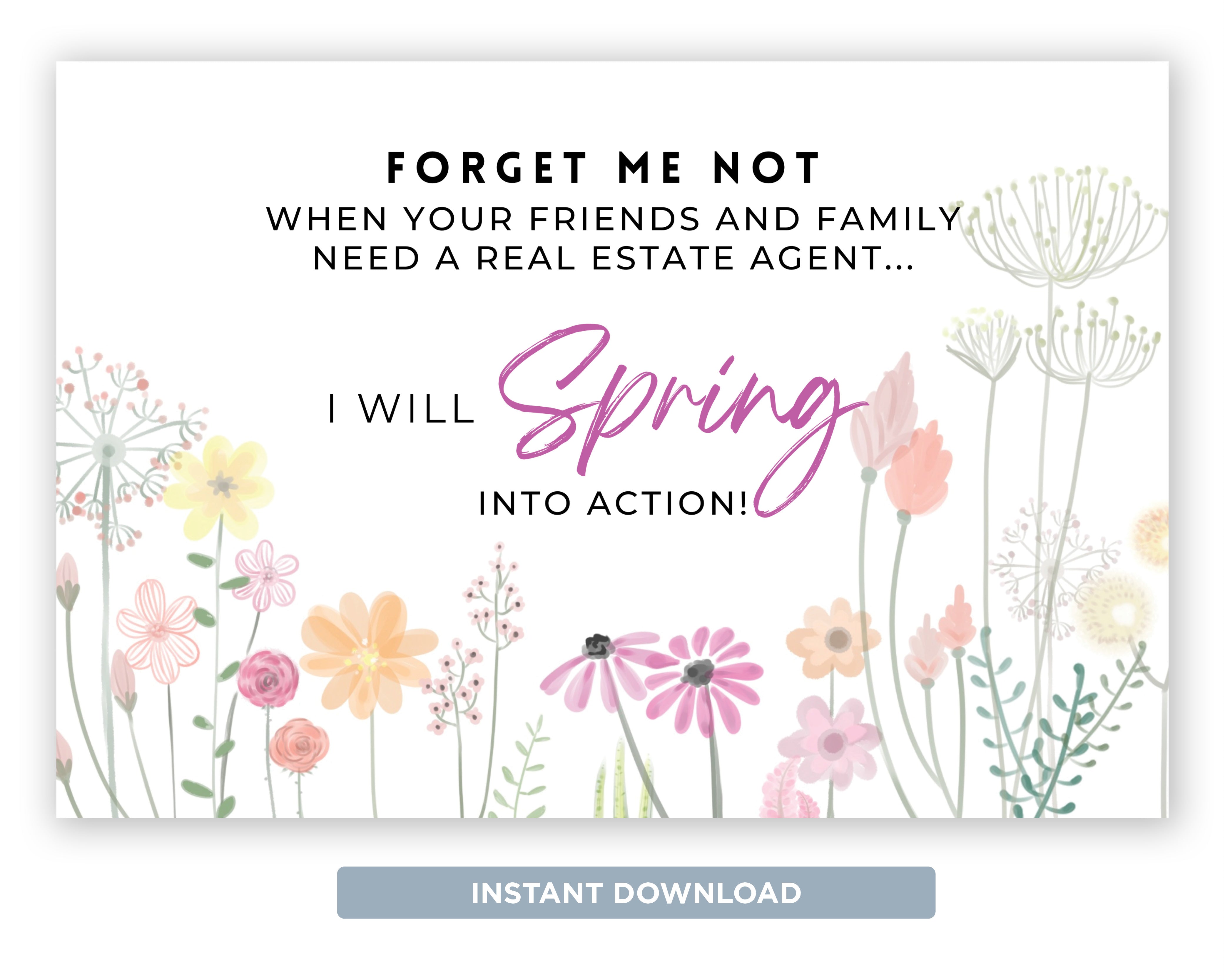Spring Postcards – Studio MJA Real Estate Marketing