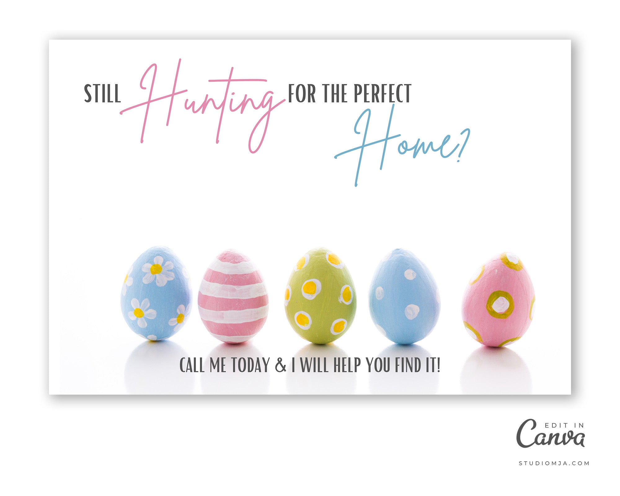 Easter Postcards – Studio MJA Real Estate Marketing