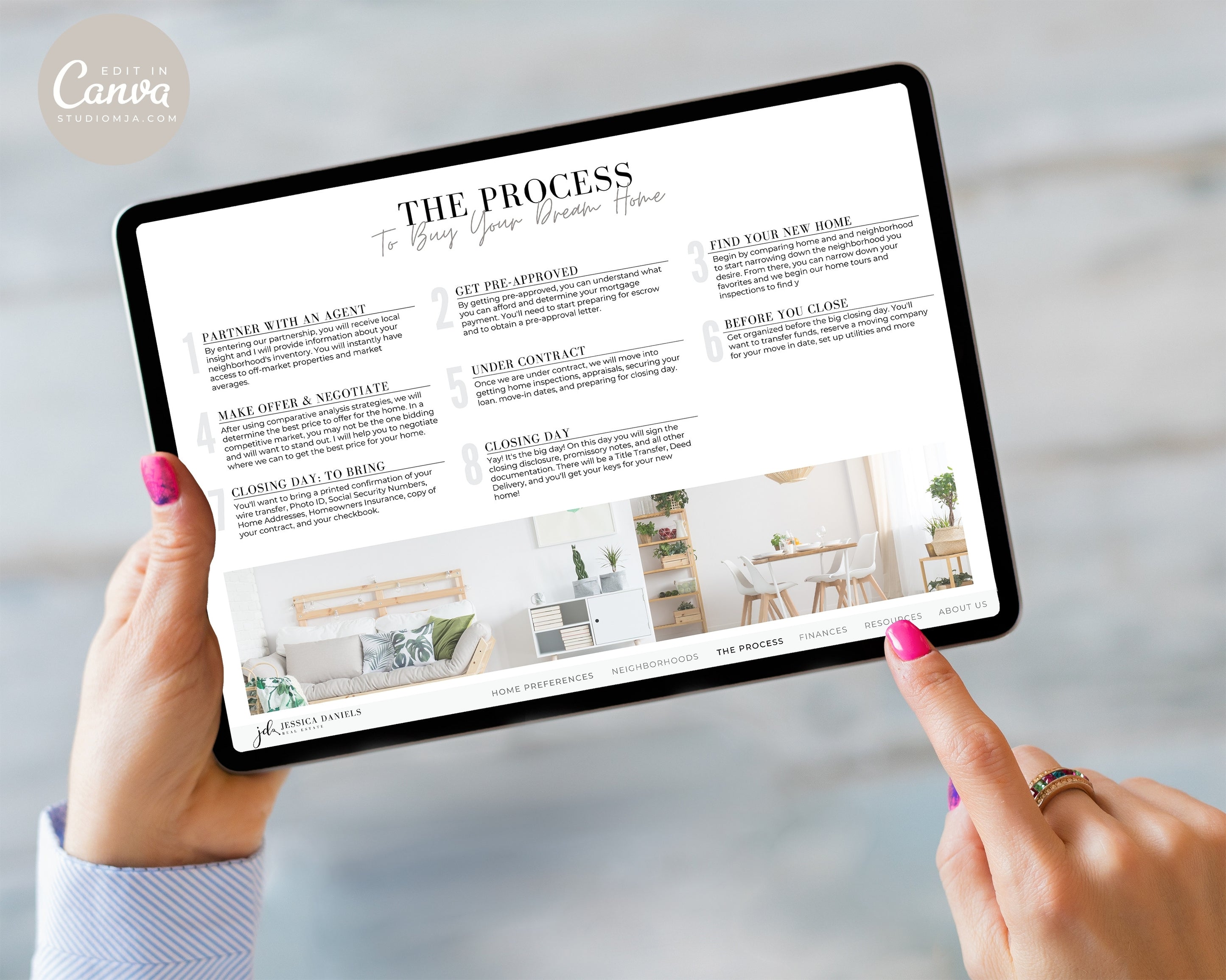Real Estate Buyer Presentation Template – Studio MJA Real Estate Marketing