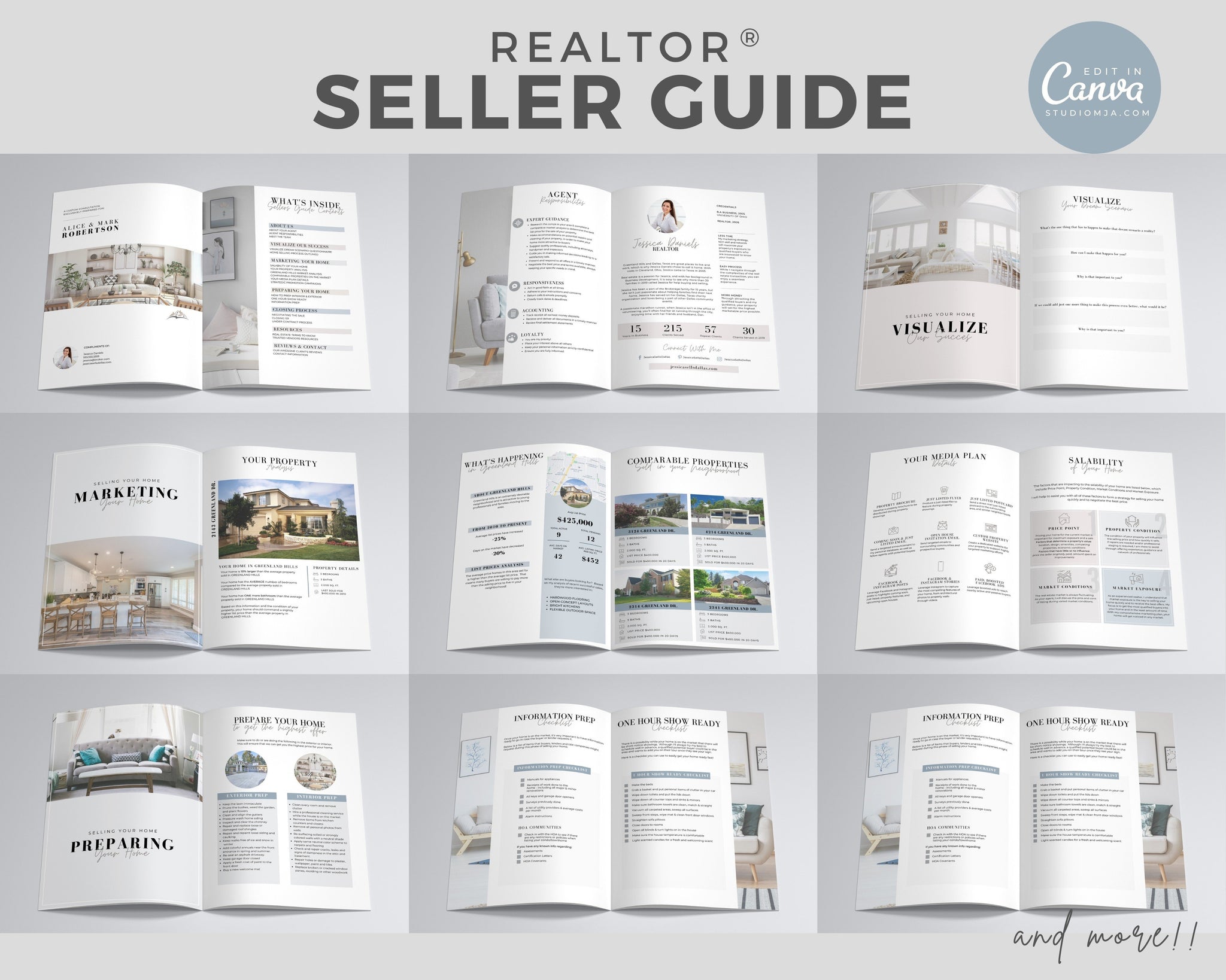 Buyer and Seller Guide Set | Real Estate Template – Studio MJA Real ...