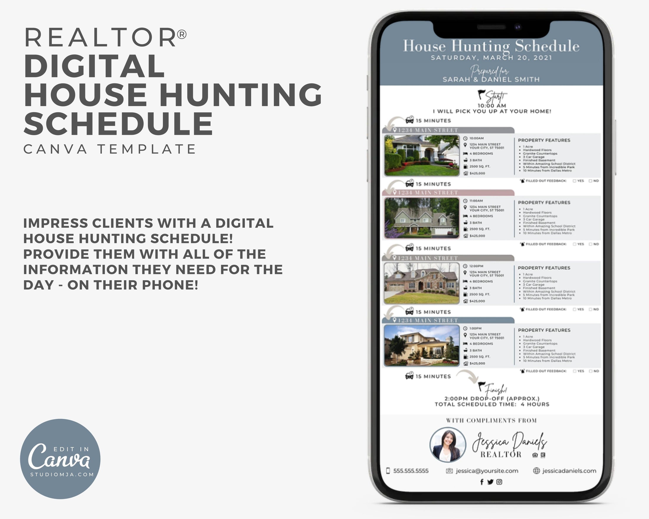 House Hunting Template Bundle| Real Estate Template – Studio MJA Real ...