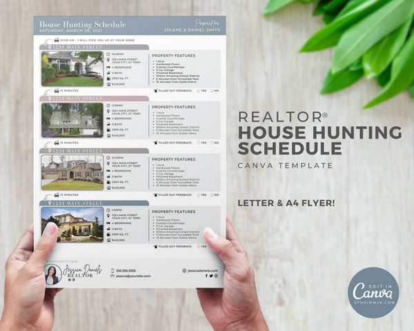 House Hunting Template Bundle| Real Estate Template – Studio MJA Real ...