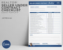 Seller Under Contract Checklist Template – Studio MJA Real Estate Marketing